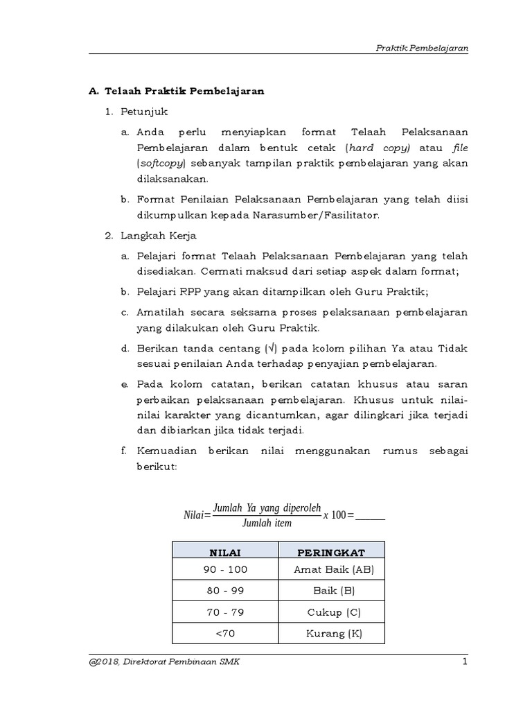 b4. Praktik Pembelajaran | PDF