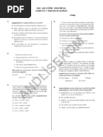 Kimya Performans Ödevi | PDF