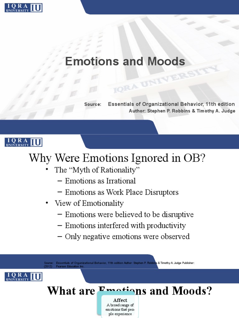 Emotions and Mood | PDF | Emotions | Mental Health