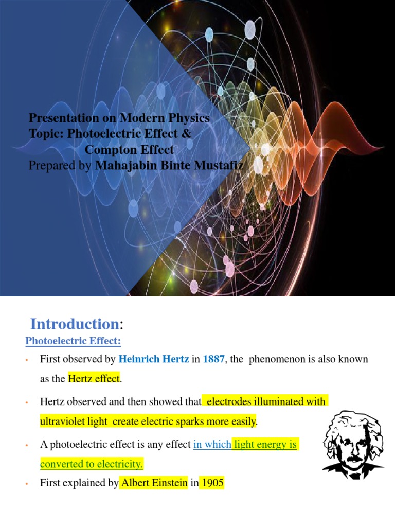 Photoelectric Effect PDF | PDF | Photoelectric Effect | Photon