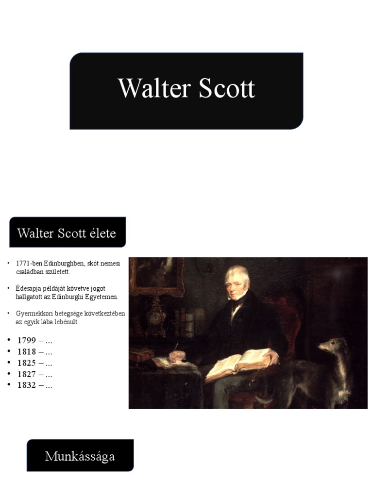 Walter scott.pptx | PDF