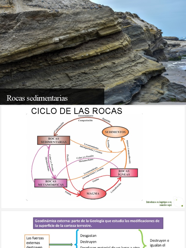 Rocas Sedimentarias | PDF | Meteorización | Roca (geología)