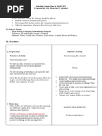 Detailed Lesson Plan in ZUMBA | PDF | Lesson Plan | Physical Education