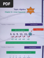 IGCSE Arithmetic Sequences Practice | PDF