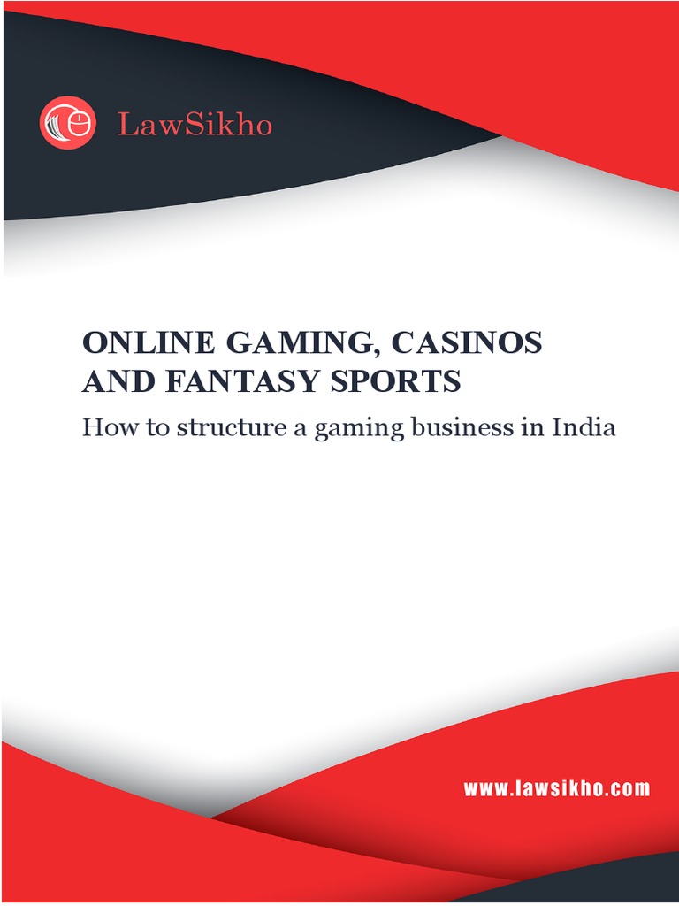 How To Structure A Gaming Business in India | PDF | Gambling | License