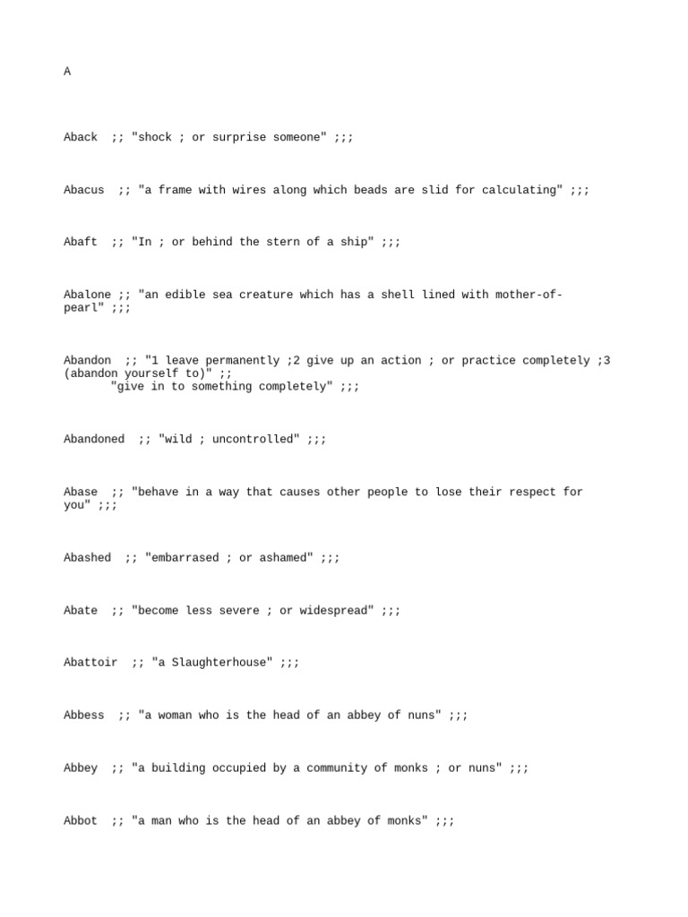 Oxford English Dictionary (PDFDrive) - A | PDF | Stress (Linguistics ...