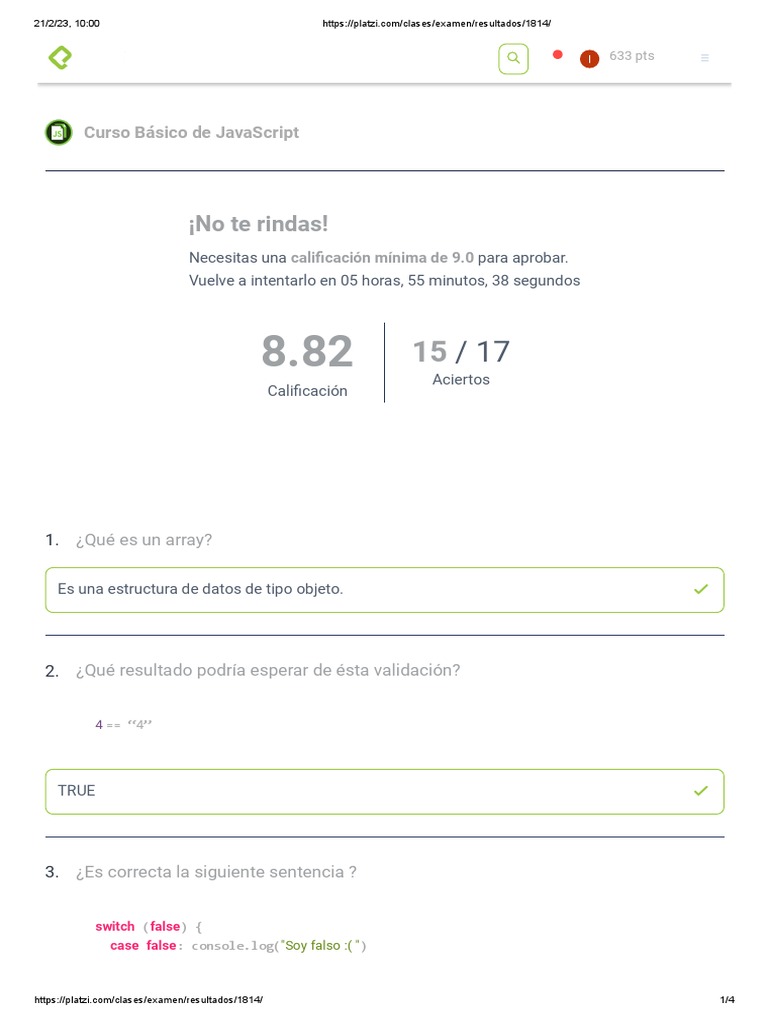 Javascript Examen 2 PDF | PDF | Script Java | Lenguaje de programación Javascript Examen 2 PDF | PDF | Script Java | Lenguaje de programación