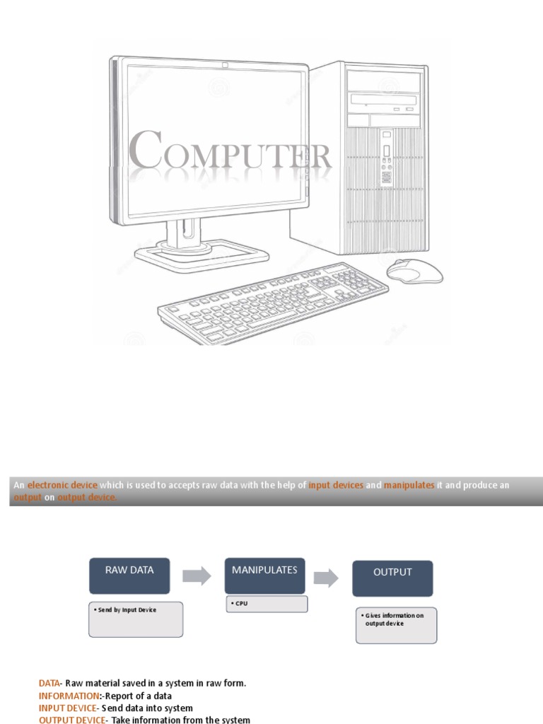 Computer Basic 2 Pdf Read Only Memory Computer Data Storage