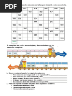 Cuadro de Numeros Del 100 Al 199 | PDF