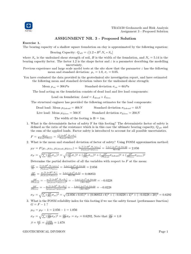 Assignment 3 Solution | PDF | Applied And Interdisciplinary Physics