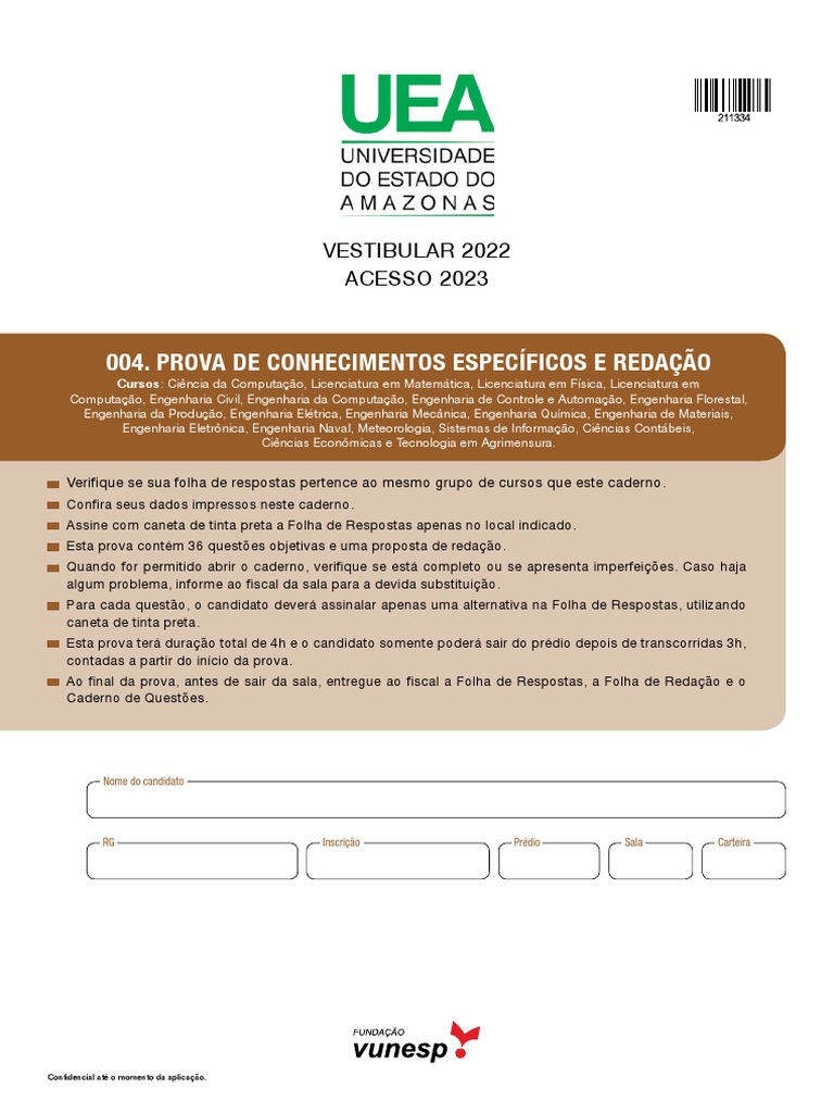 Prova Macro Uea | PDF | Engenharia | Internet