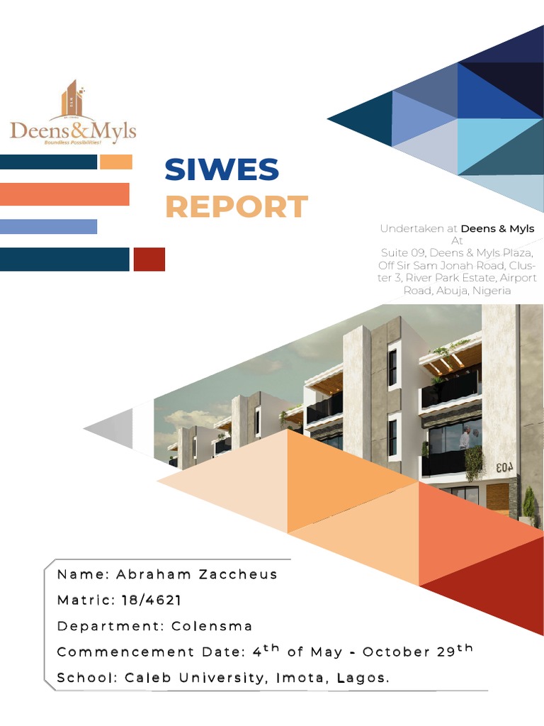 Siwes Report | PDF