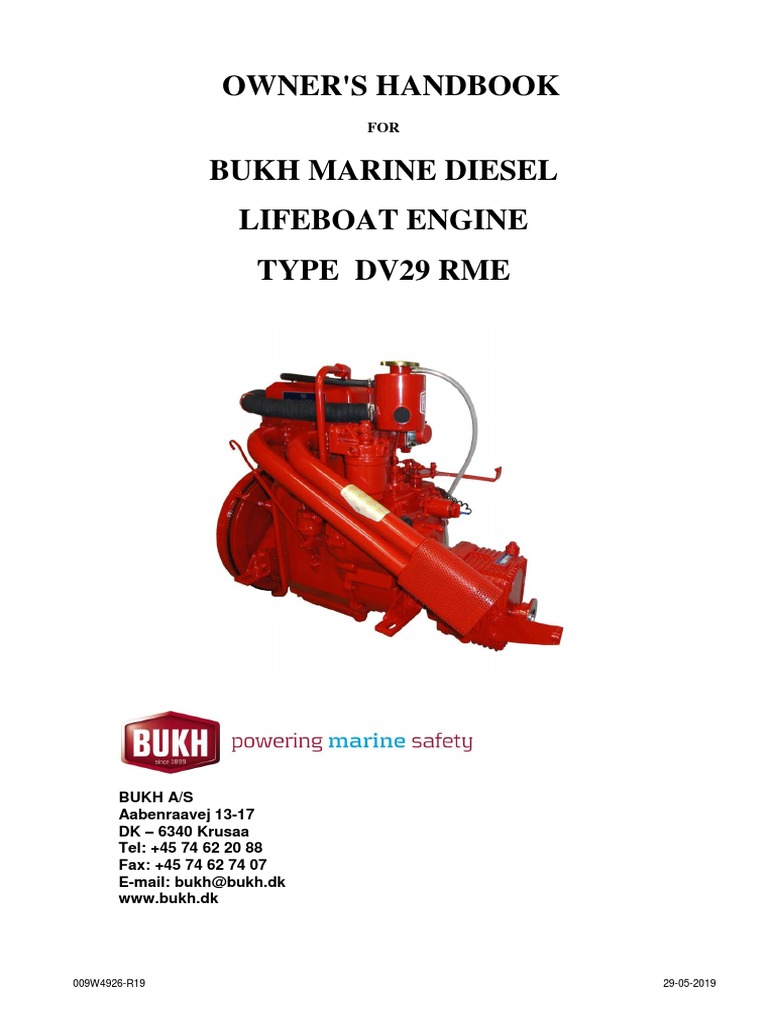 Helvig Lifeboat Engine Manual | PDF | Diesel Engine | Pump