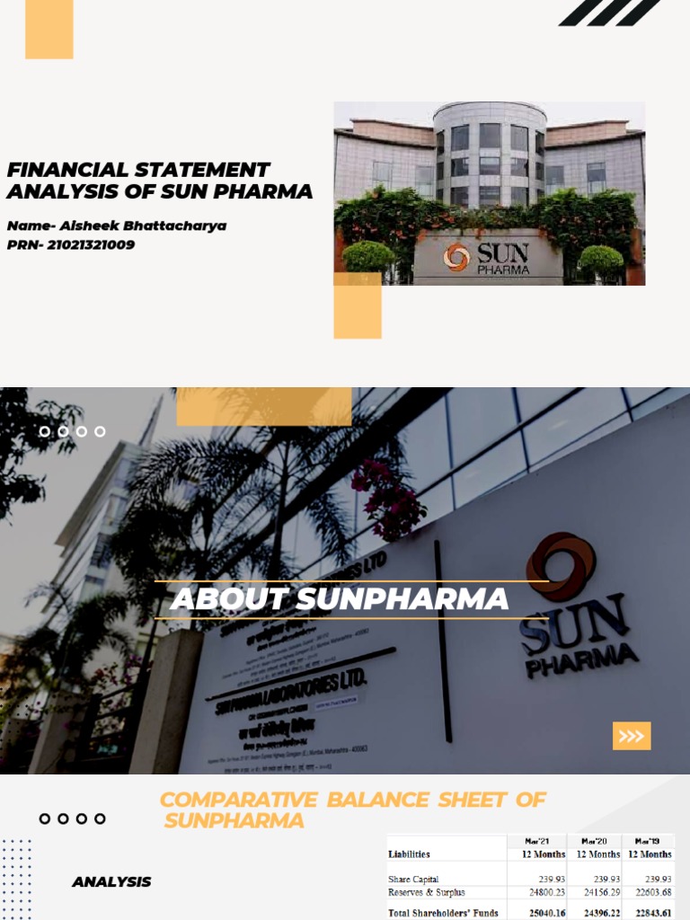 Fundamental Analysis of Sun Pharma | PDF