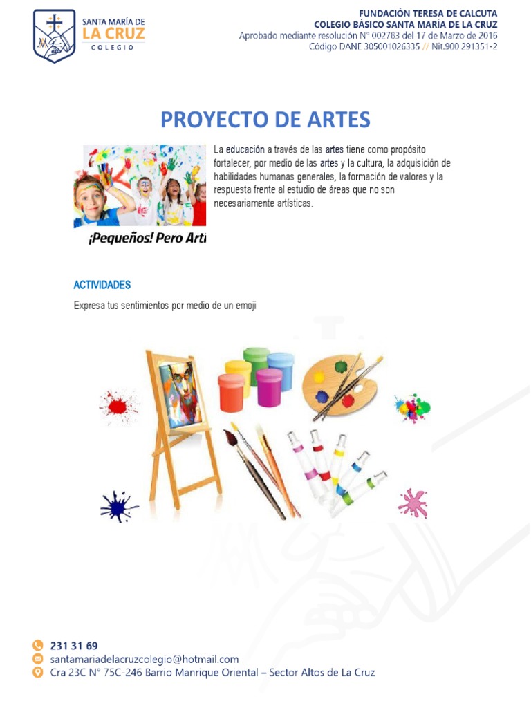 Proyecto de Artes | PDF | Arte