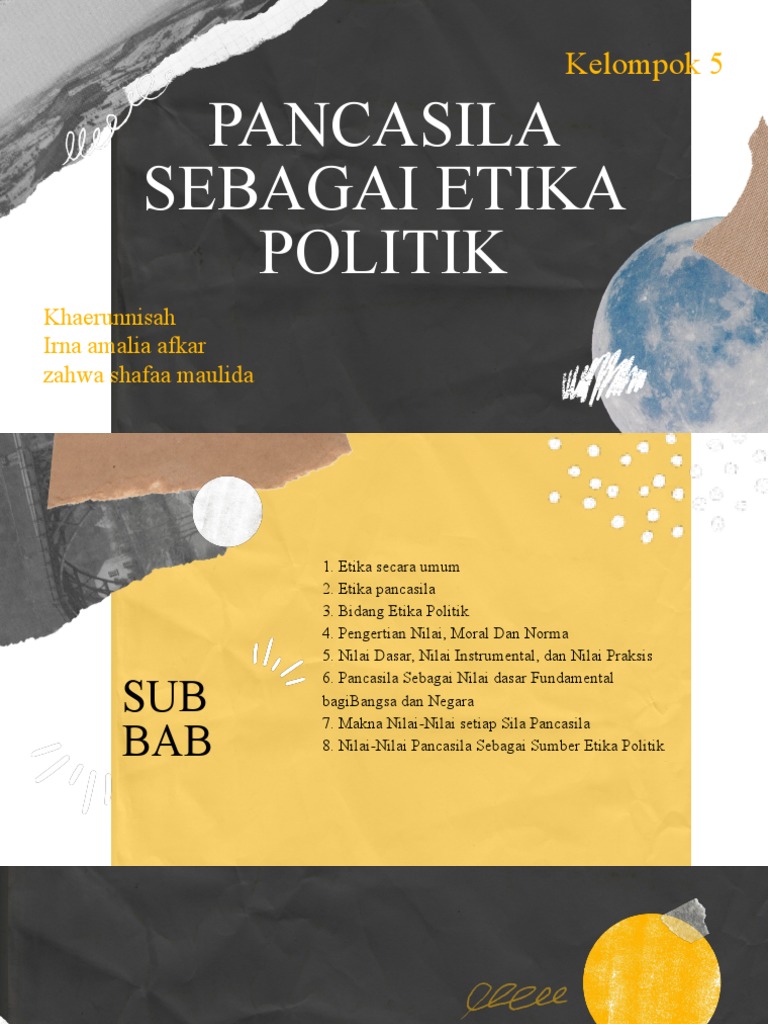 Pancasila Sebagai Etika Politik | PDF