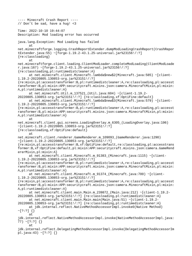 Crash 2022 10 10 - 19.44.06 FML | PDF | Central Processing Unit | Computer Engineering