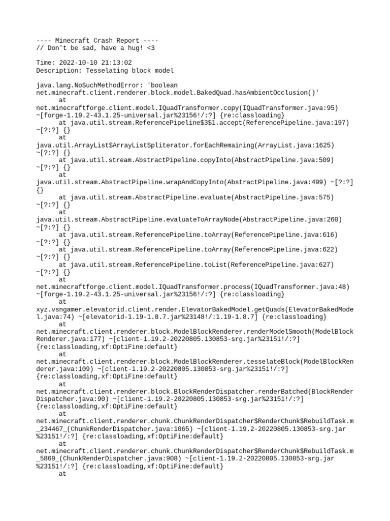 Crash 2022 10 10 - 21.13.00 Client | Download Free PDF | Central ...