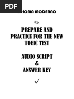 Toeic Preparation 2 - Reading - Answer Keys | PDF | Adjective | Verb