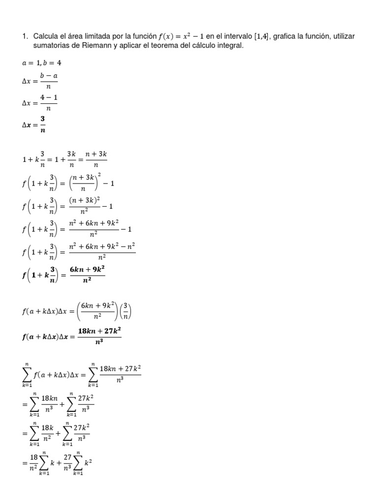 Ejercicios de Integrales | PDF