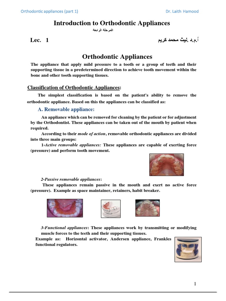 Ortho 11 PDF | Download Free PDF | Orthodontics | Dentistry Branches