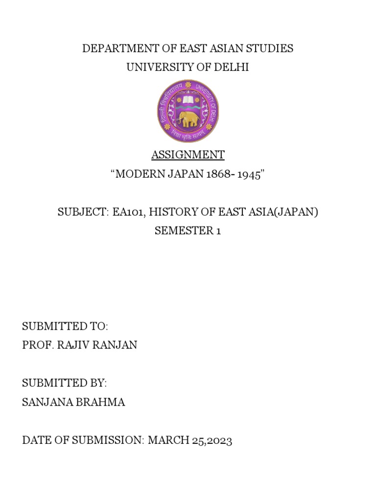 Modern Japan: Meiji to Taisho | PDF | Empire Of Japan | Japan