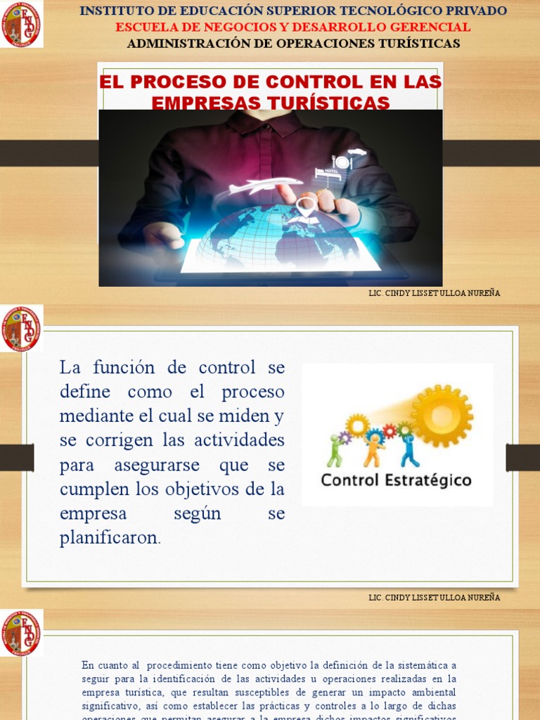 Proceso de Control en las Empresas Turísticas | PDF | Business