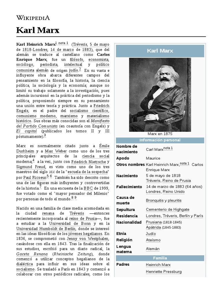 Karl Marx | PDF | Karl Marx | Friedrich Engels