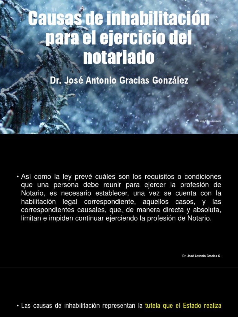 7 Causas de Inhabilitación | PDF