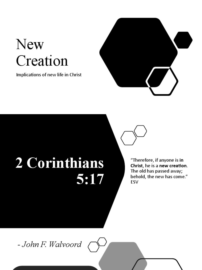 New Creation | PDF