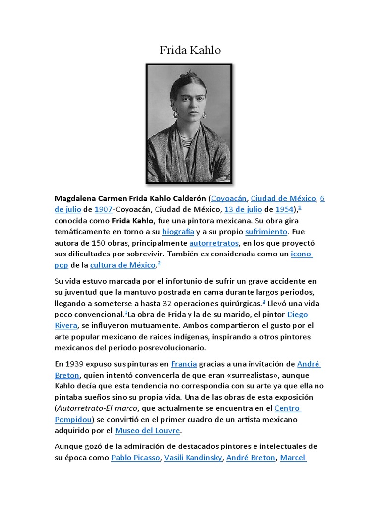 Frida Kahlo | PDF