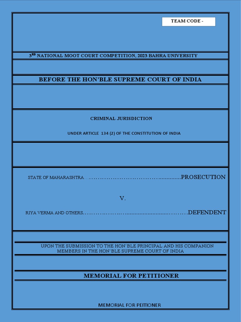 Yashika Mor, Ishu, Kriti | PDF | Social Science | Law