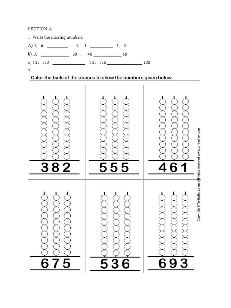 Grade 3 Maths Worksheet PDF | PDF