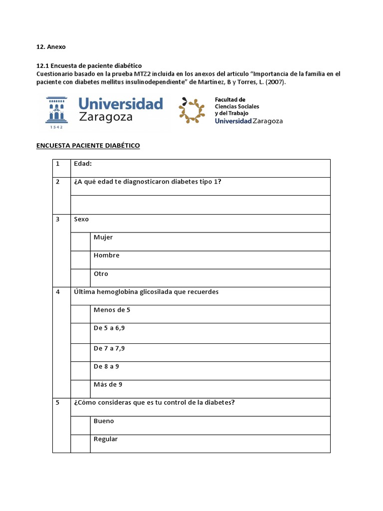 Taz TFG 2018 1865 - Ane | PDF | Diabetes | Verdad