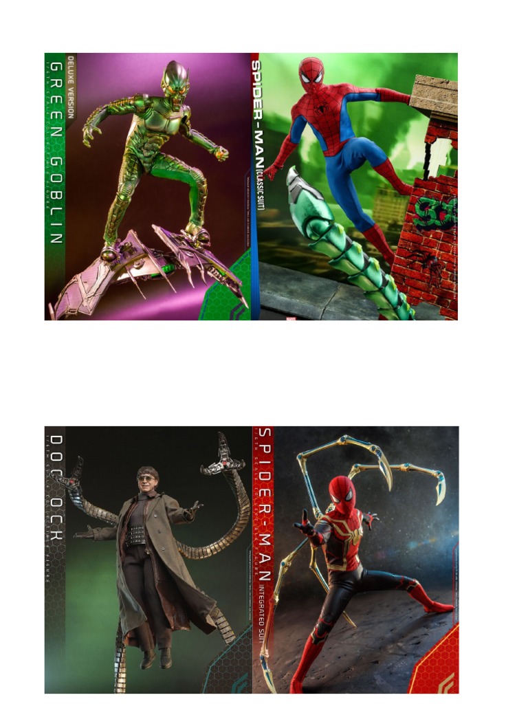 Doctor Octopus Venom y Duende Verde Luchan Contra Spiderman | PDF