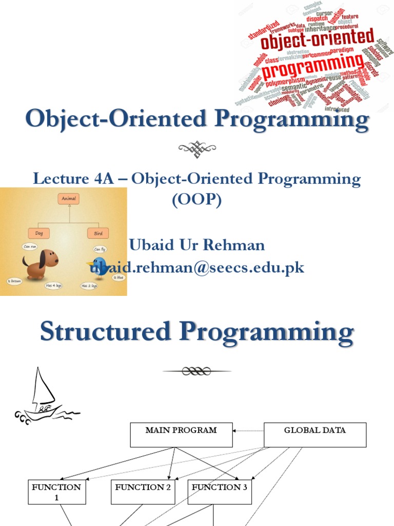 3 Slide Oop | Download Free PDF | Object Oriented Programming | Method (Computer Programming)