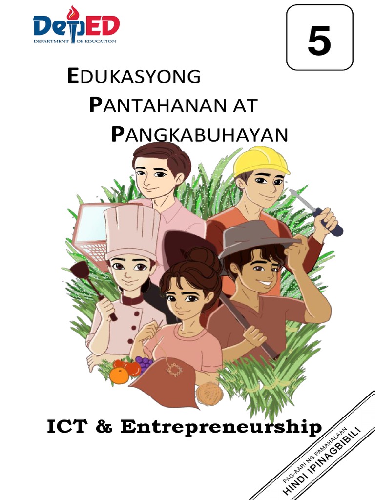 EPP5 - ICTENTREPRENEURSHIP - Q1 - Module4 - WEEK4 (7pages) | PDF