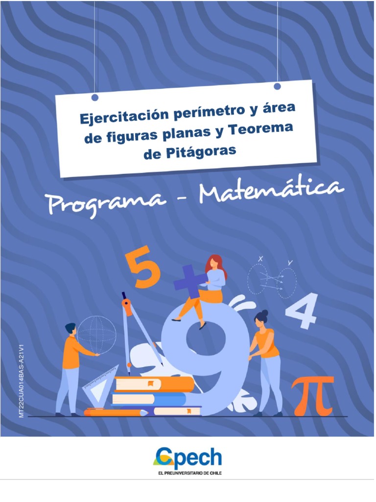 Perímetro, Área y Teorema de Pitágoras | PDF | Triángulo | Geometría