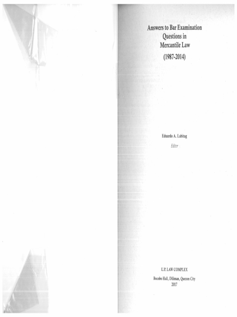 1987 2014 Mercantile Law Pdf