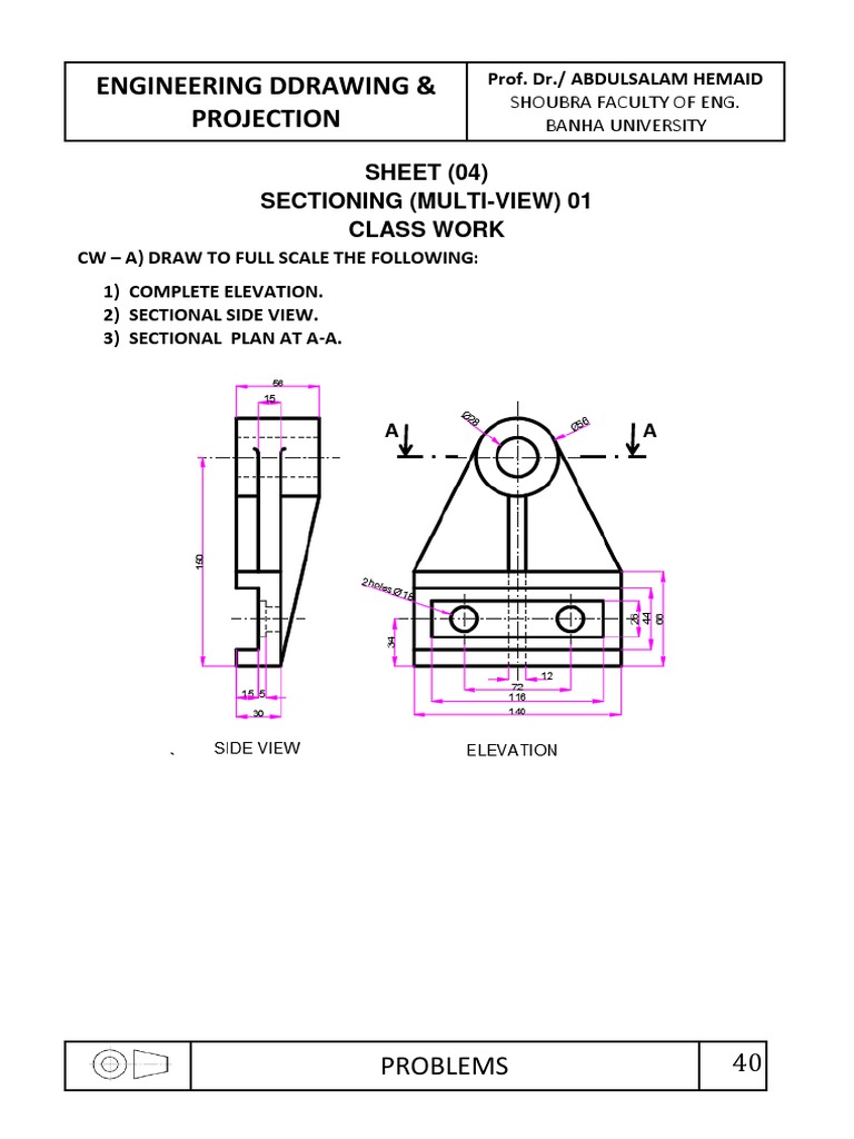 Sheets 04 Sectioning 01 | Download Free PDF | Civil Engineering ...