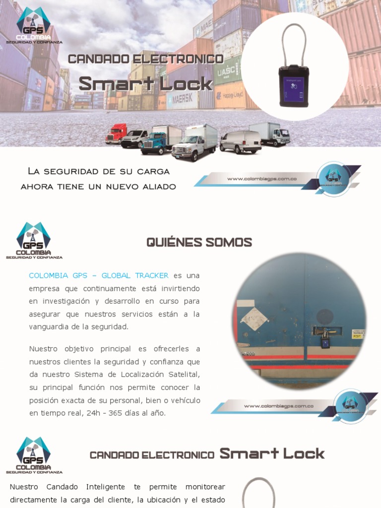 Candado GPS Inteligente para Seguridad | PDF