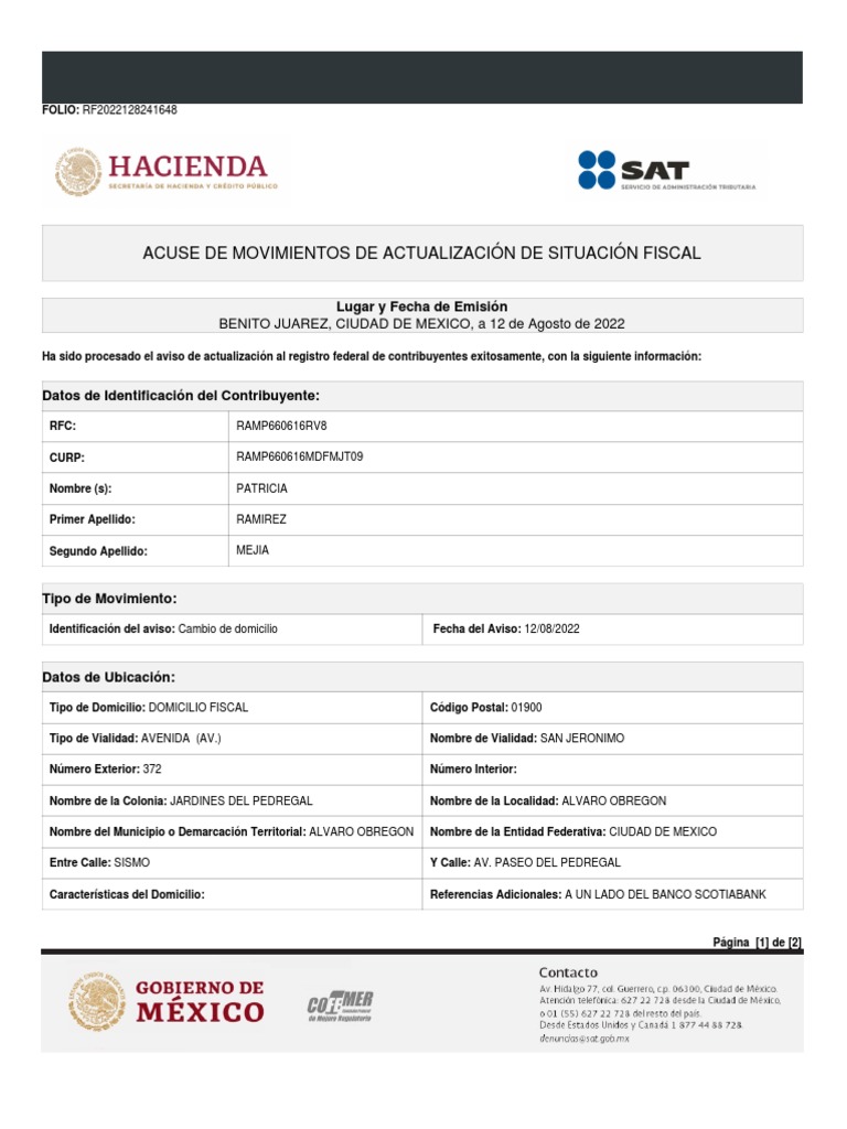 CSF Actualizada PDF | PDF | México | Gobierno