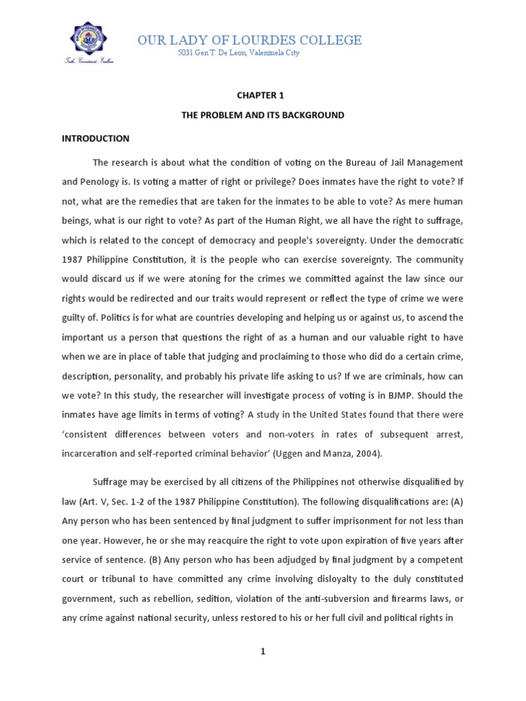 Thesis 69 | PDF | Prison | Remand (Detention)