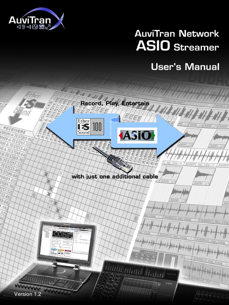 AVS-ASIO Streamer - User Manual | PDF | Latency (Engineering) | Microsoft Windows