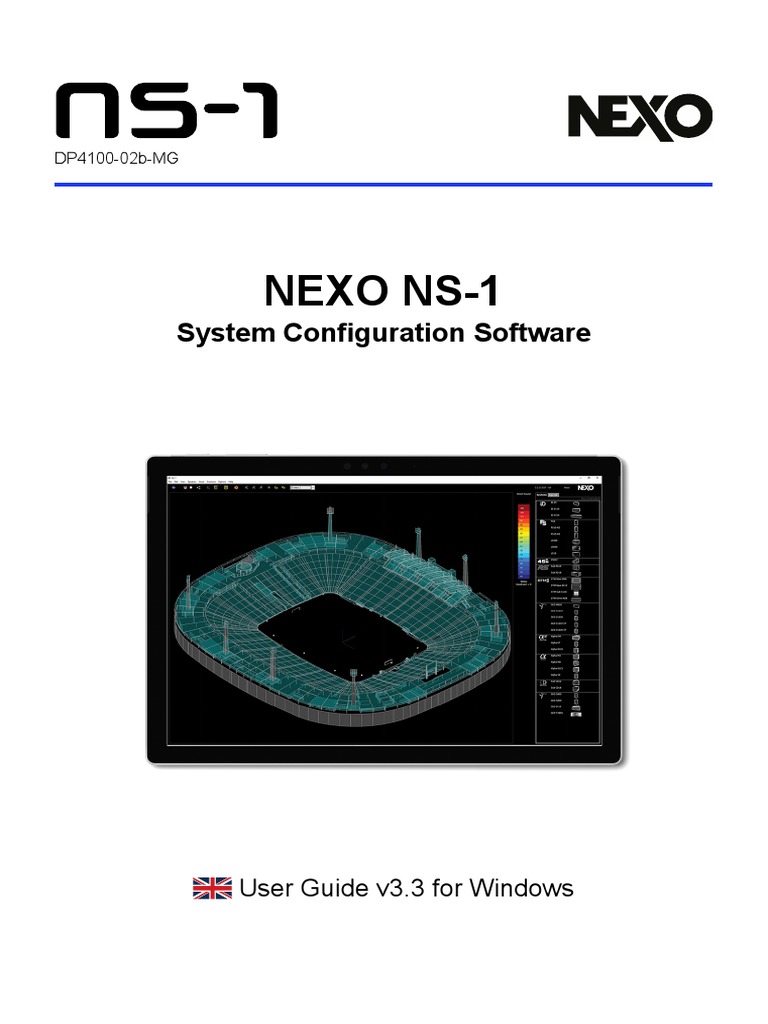 NEXO NS 1 User Guide v3.3 en | PDF | Computer Keyboard | Menu (Computing)