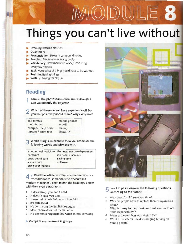 New Cutting Edge Intermediate Students' Book - PDF (PDFDrive) - 80-81 | PDF