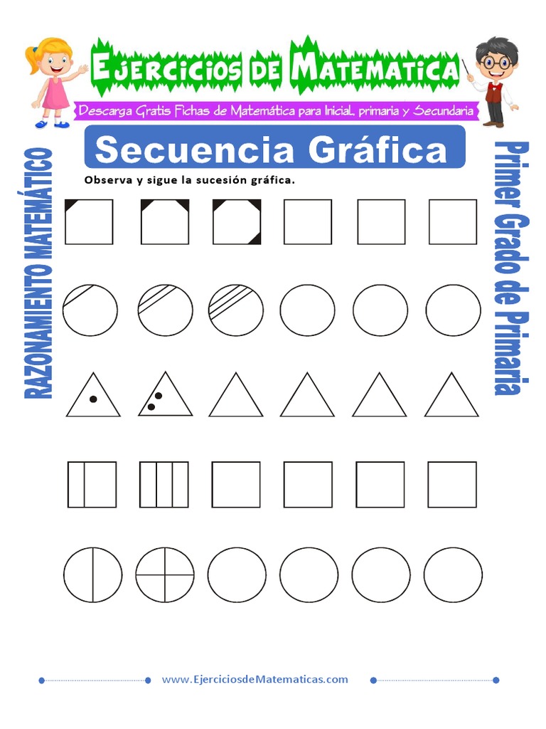 Secuencia Grafica para Primero de Primaria | PDF