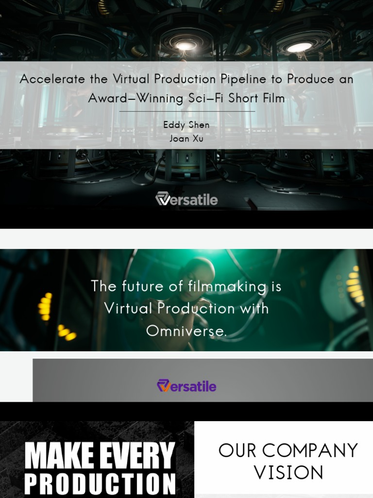 S51496 - Accelerate The Virtual Production Pipeline To Produce An Award-Winning Sci-Fi Short ...