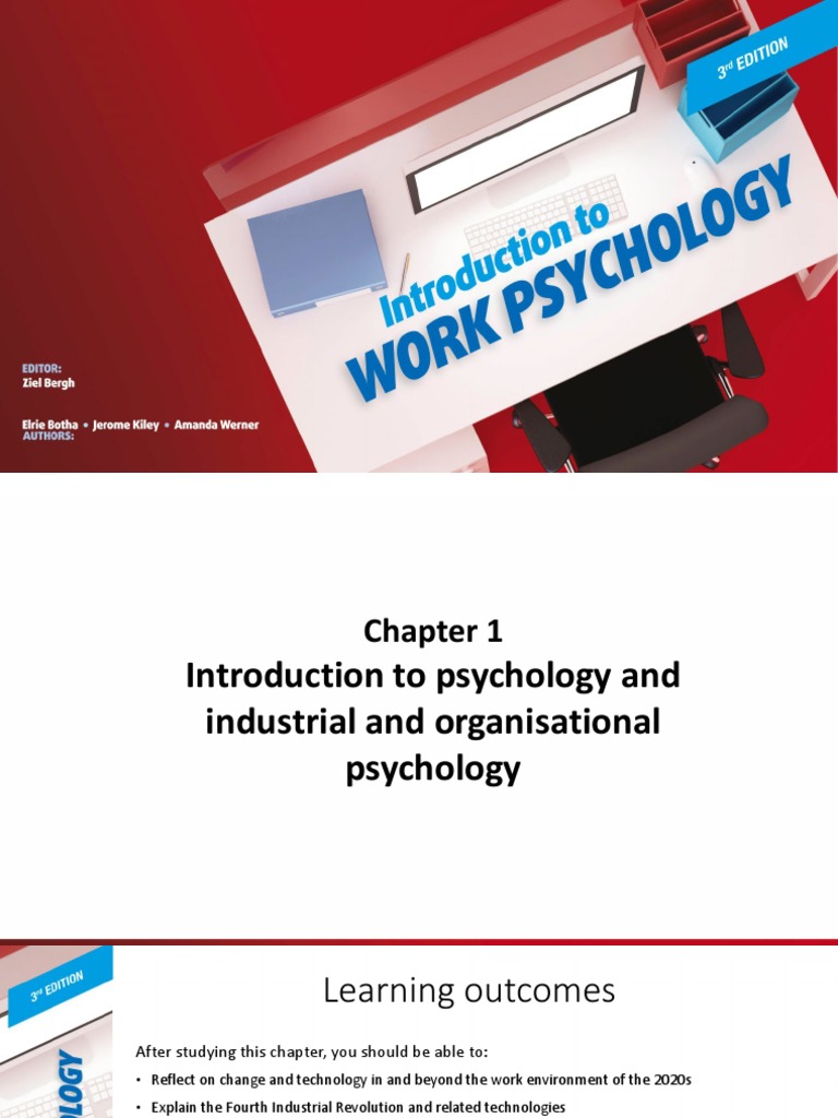 Chapter 1 Slides - IPS131 | PDF | Industrial And Organizational Psychology | Psychology