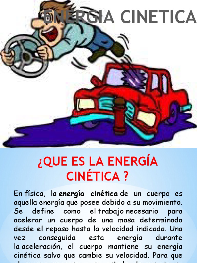 La energía cinética: definición, tipos y cálculo | PDF